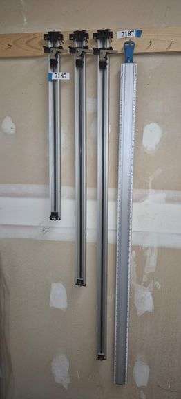 Emerson Tool Company contractor straight edge clamp, three grip sliding ...