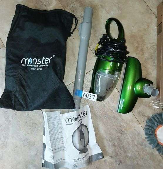 Monster hand vacuum - Mark Van Hook, Auctioneer