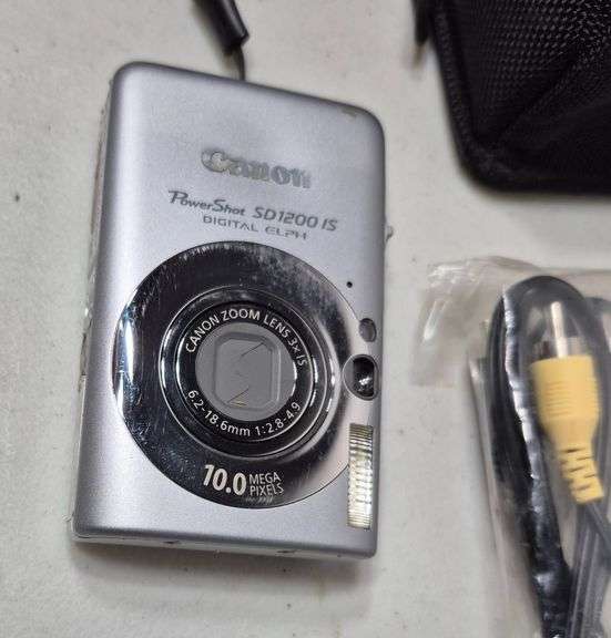 Canon PowerShot SD1200 IS Digital Elph digital camera with original ...