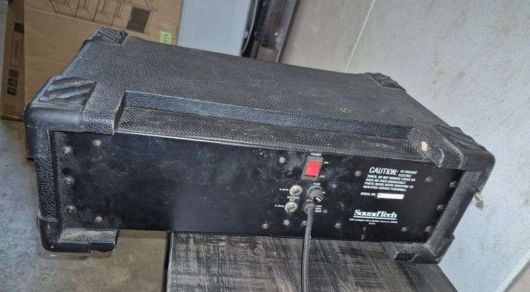 SoundTech 4150 powered 4 channel mixer - Mark Van Hook, Auctioneer