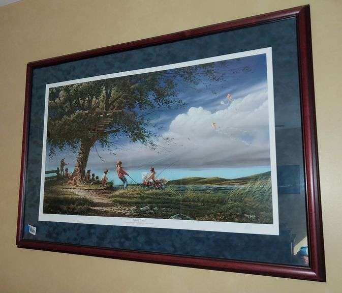 Signed and numbered Terry Redlin print quote spring fever - Mark Van ...