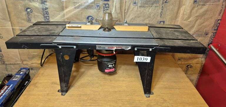 Craftsman router table with Craftsman 1/2 HP router - Mark Van Hook ...