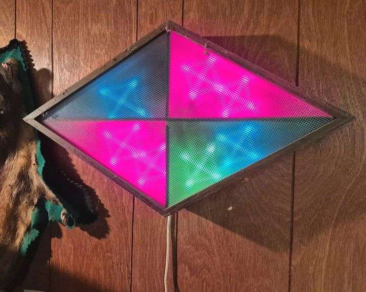 Vintage Realistic Sound Organ diamond shaped wall hanging sound ...