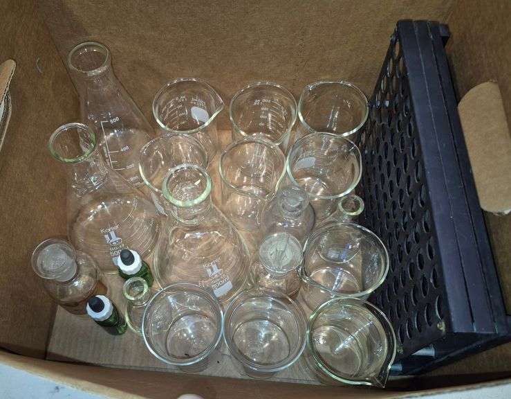 Scientific / lab glassware, Etc - Mark Van Hook, Auctioneer