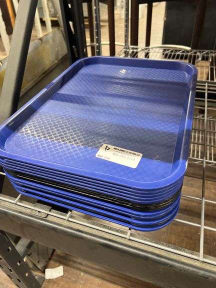 STACK OF SERVING TRAYS - North American Auction LLC
