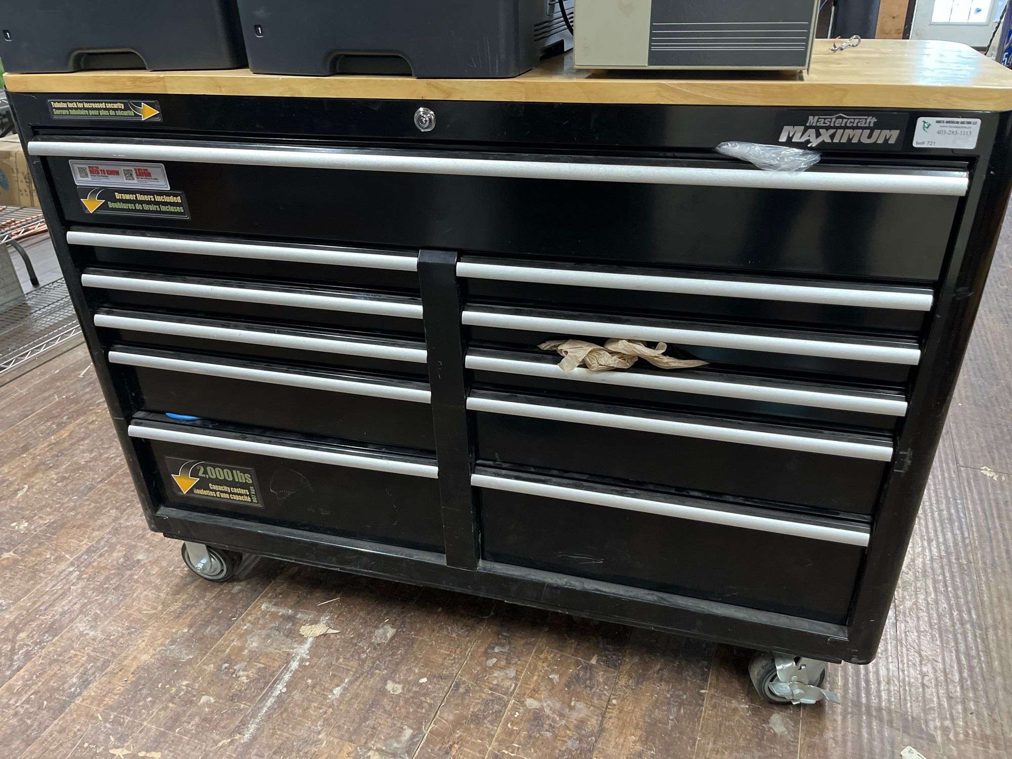 Mastercraft maximum tool chest store