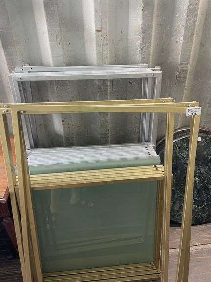 STACKING CHAIR DISPLAY SHELVING UNIT - North American Auction LLC