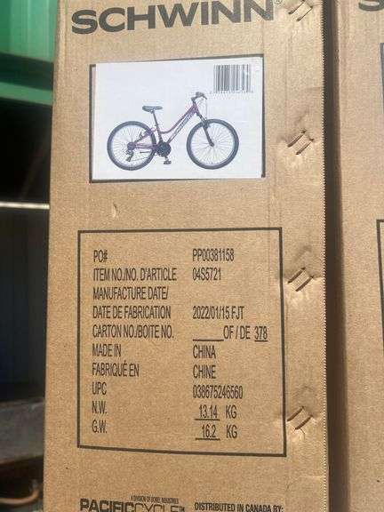 SCHWINN 61 INCH TIMBER TRAIL ALC MOUNTAIN BIKE GIRLS (04S5721) - North ...