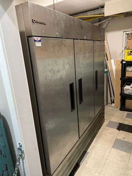 TRIPLE STAINLESS SOLID DOOR COLDSTREAM FREEZER - North American Auction LLC