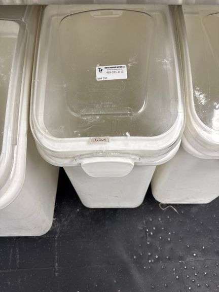 PLASTIC FOOD BIN - North American Auction LLC