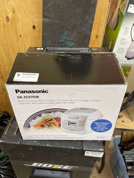 PANASONIC MULTI-FUNCTION RICE COOKER - North American Auction LLC