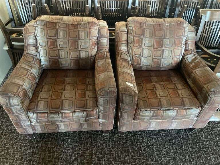 PAIR OF READING CHAIRS - North American Auction LLC