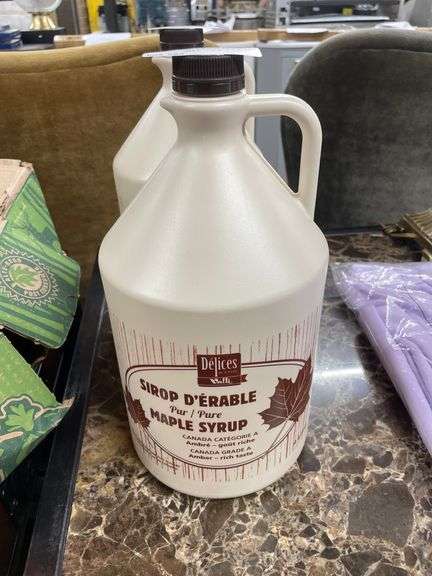 4L DELICES DE LA FORT PURE MAPLE SYRUP - North American Auction LLC