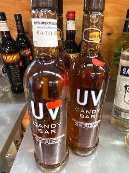 UV CANDY BAR VODKA 750ML EA. 3 BOTTLES - North American Auction LLC