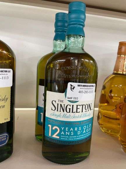 THE SINGLETON SCOTCH WHISKY 750ML EA. 2 BOTTLES - North American ...