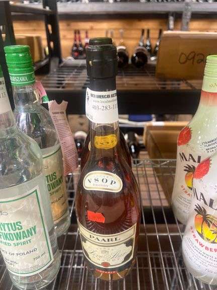VSOP PAARL FIVE STAR BRANDY 750ML EA. 2 BOTTLES - North American ...