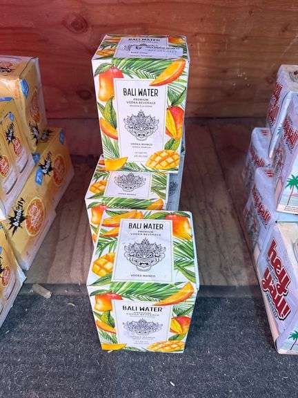 BALI WATER PREM. VODKA MANGO BEVERAGE 355ML EA. 16 CANS - North ...