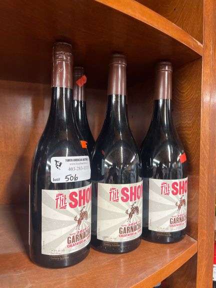 THE SHOW GARNACHA RED WINE 750ML EA. 5 BOTTLES - North American Auction LLC