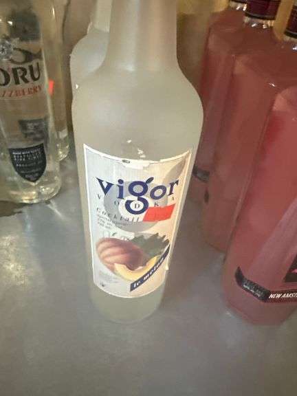 VIGOR VODKA LE MELON 700ML EA. 4 BOTTLES - North American Auction LLC