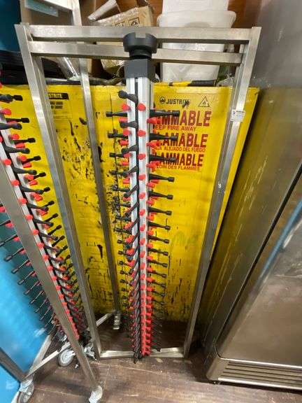 JACK STACK PLATE RACK ONLY 3 WHEELS - North American Auction LLC