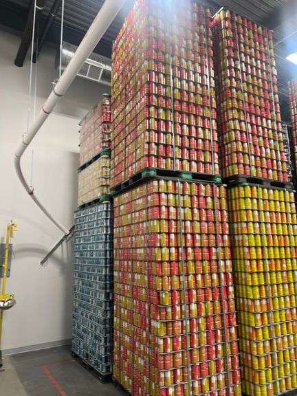11 SKIDS OF CANS (NOT ALL ARE FULL PALLETS OF CANS) NO LIDS - North ...