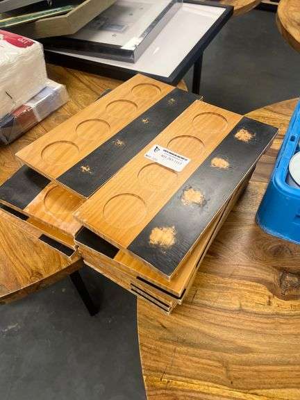 LOT OF WOODEN FLIGHT BOARDS - North American Auction LLC
