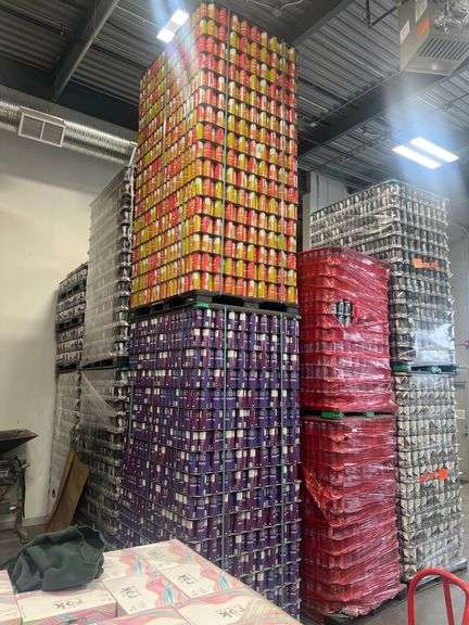 16 SKIDS OF CANS (NOT FULL PALLETS OR CANS) NO LIDS - North American ...