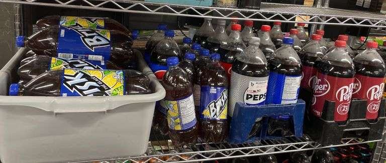 *SHELF* OF ASSORT. 2L POP ( COUPLE 1L) - North American Auction LLC
