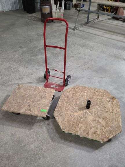 Metal dolly & floor carts - Ness Bros Realtors & Auctioneers