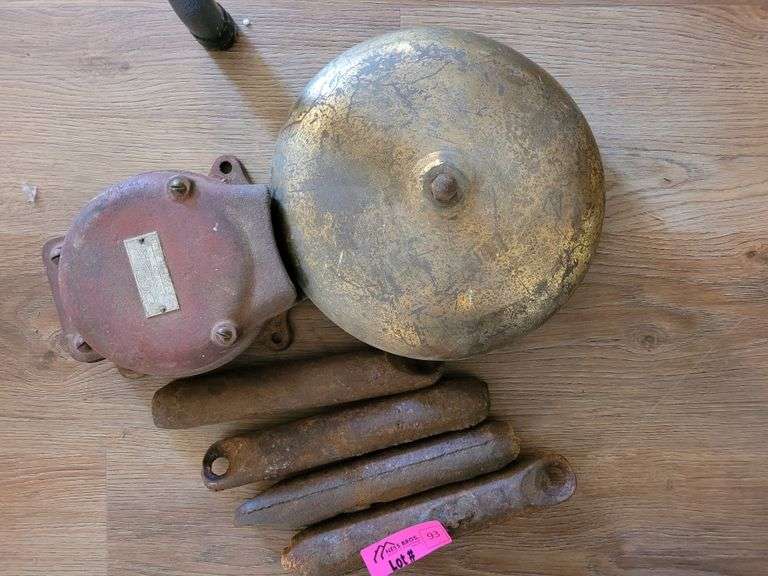 School Bell from James Dean High School - Ness Bros Realtors & Auctioneers