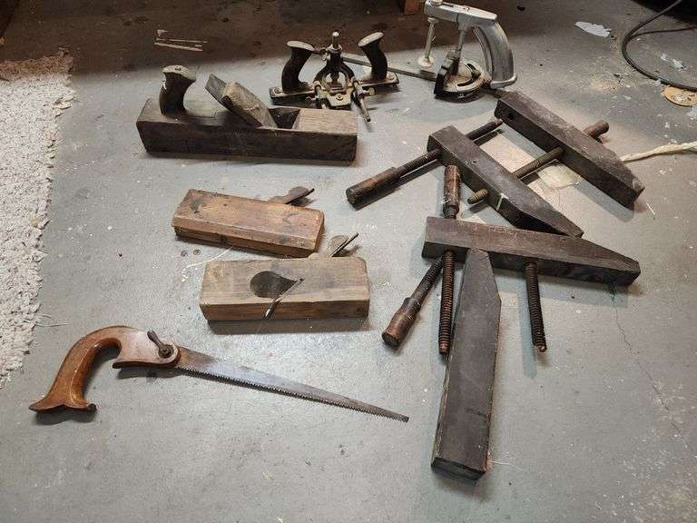 Antique & Vintage Hand Tools Planers Saw more. Garage - Ness Bros ...