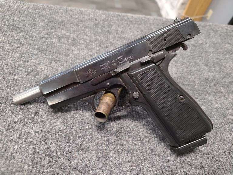 Hungarian FEG PJK - 9HP Semi-Auto Pistol - Ness Bros Realtors & Auctioneers