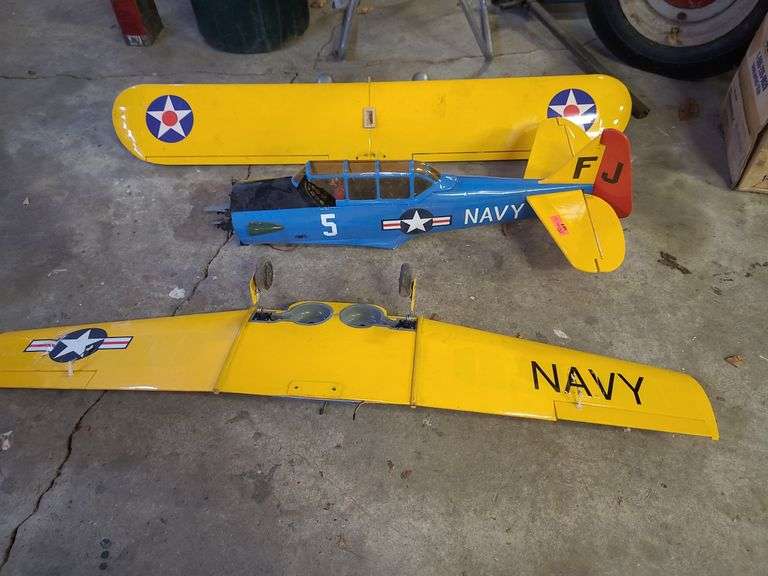 North American T-6 Texan RC Aircraft Model. Barn. - Ness Bros Realtors ...