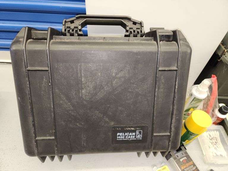 Pelican 1450 Gun Case & Plano Ammo Case Full of Gun Cleaning Items ...