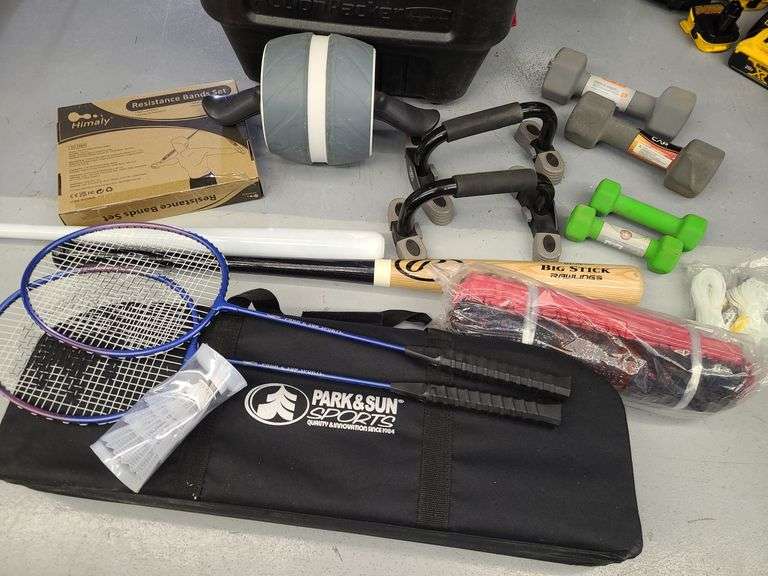 Sporting Goods. Softball Mitt Rawlings Bat Badminton Set more. 1013 ...