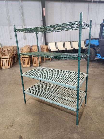 48" Metro Wire Shelving Rack - NexBid