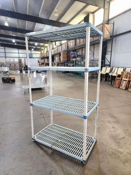 41" Metro Max Q Rack Vented Shelving Rack - NexBid