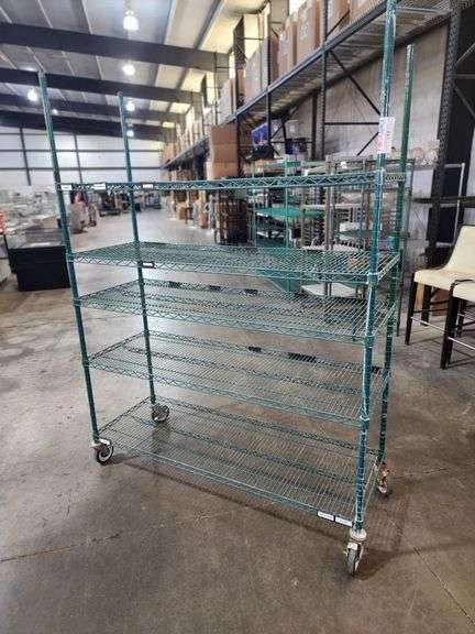 60" Metro Wire Shelving Rack - NexBid