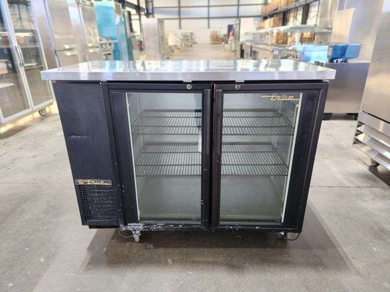 TRUE TBB-24-48G Two Glass Door Back Bar Cooler 115 v - NexBid
