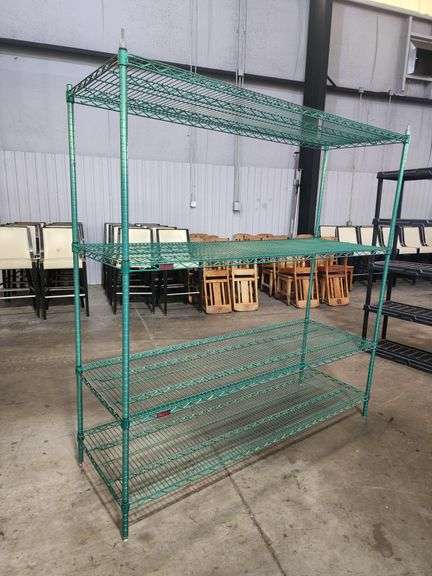 72" Metro Wire Shelving Rack - NexBid