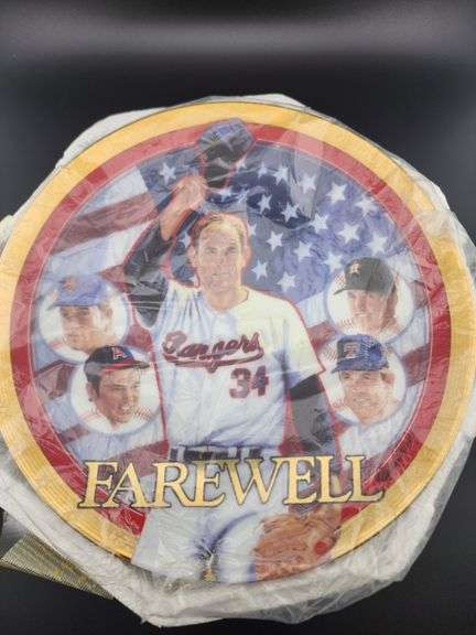 1993 Nolan Ryan Farewell Plate Collection - NexBid