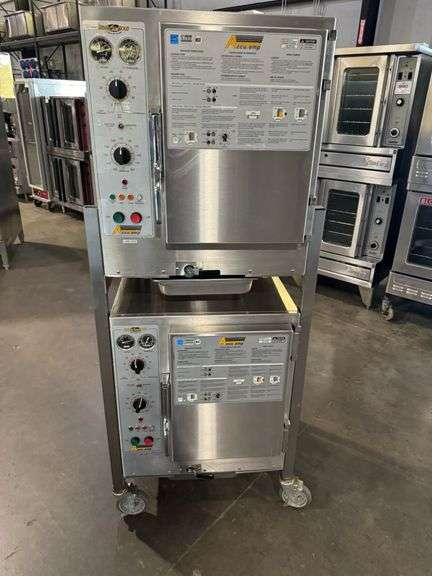 Accutemp Steam N' Hold Double stack electric steamer - NexBid