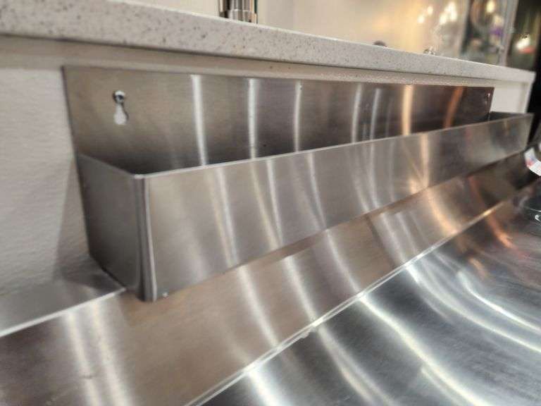 42" Stainless Steel Speed Rail - NexBid