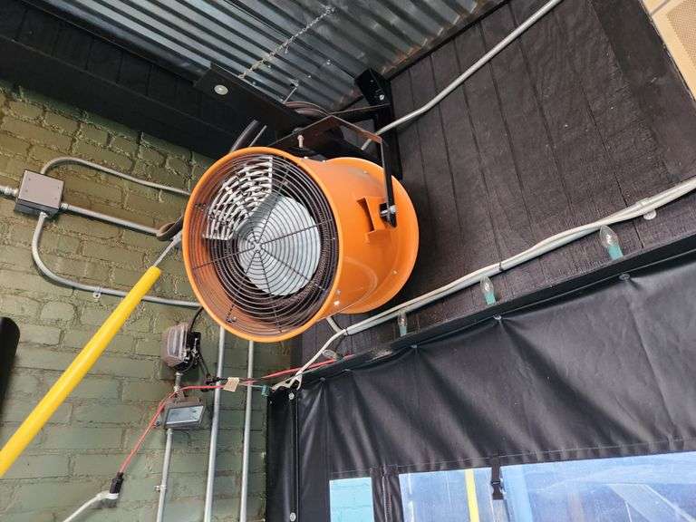 Bid x2 Ceiling-Mounted Industrial Blower Heaters - NexBid