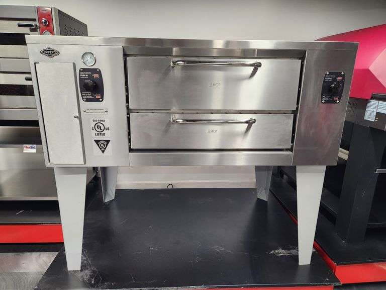 NEW Empero 65" Stone Deck Pizza Oven – Natural Gas – Model EMP.BP-D-125 ...