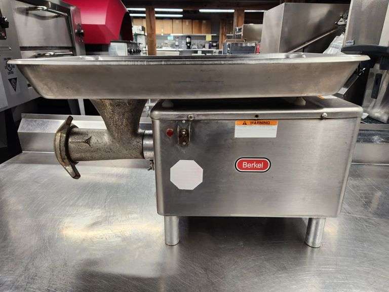 Berkel E222 Heavy-Duty Meat Grinder – 220V, 1Ph, 1.5 HP - NexBid