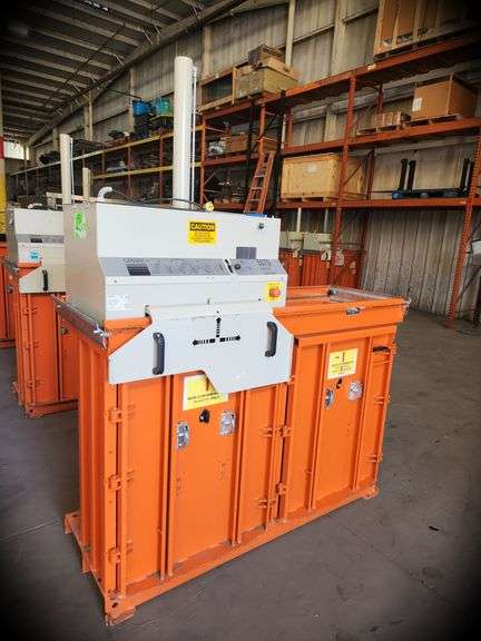 Orwak Multi 5070 | Dual-Chamber Baler & Compactor | Cardboard, Plastic ...