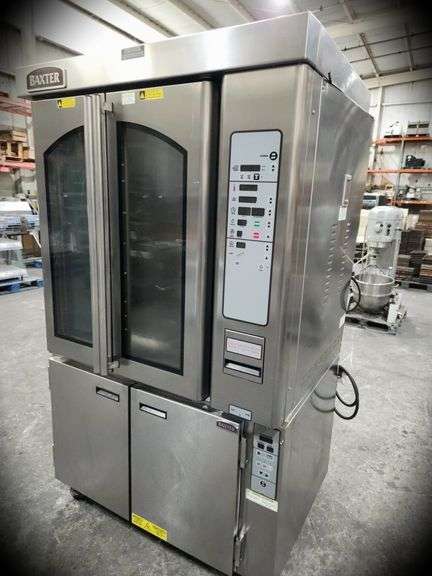 Baxter OV310E Mini Rotating Rack Oven + MB300 Proofer Base – Complete ...
