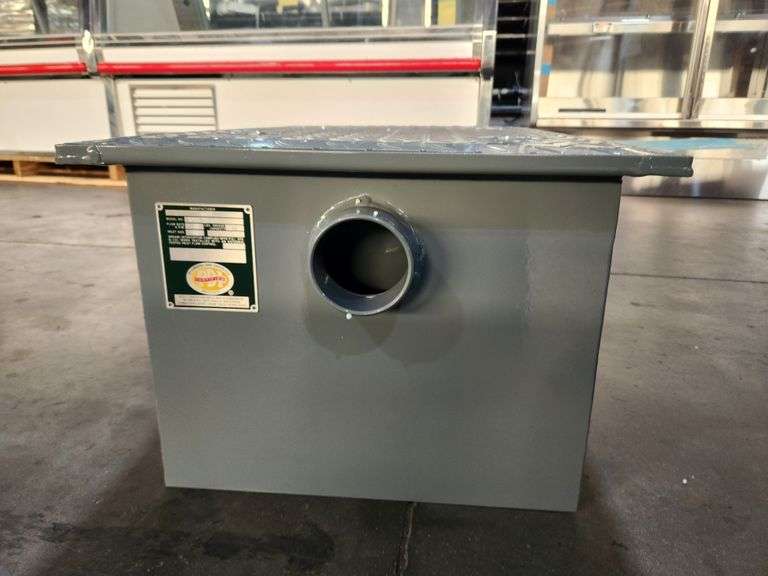Wade 6100-20-3NH Fabricated Steel Grease Interceptor – 20 GPM, 40 lb ...
