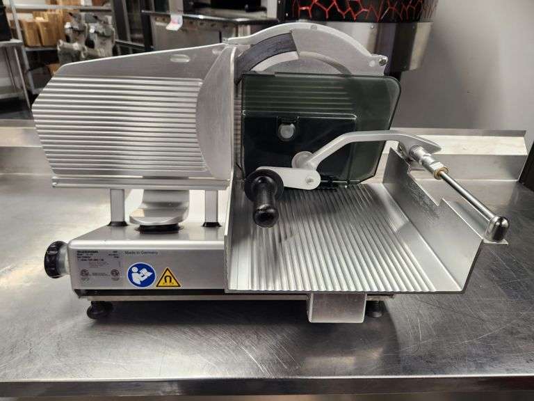 Bizerba VSP Manual Aluminum Meat Slicer – 1/2 HP, Belt Drive – 120V ...